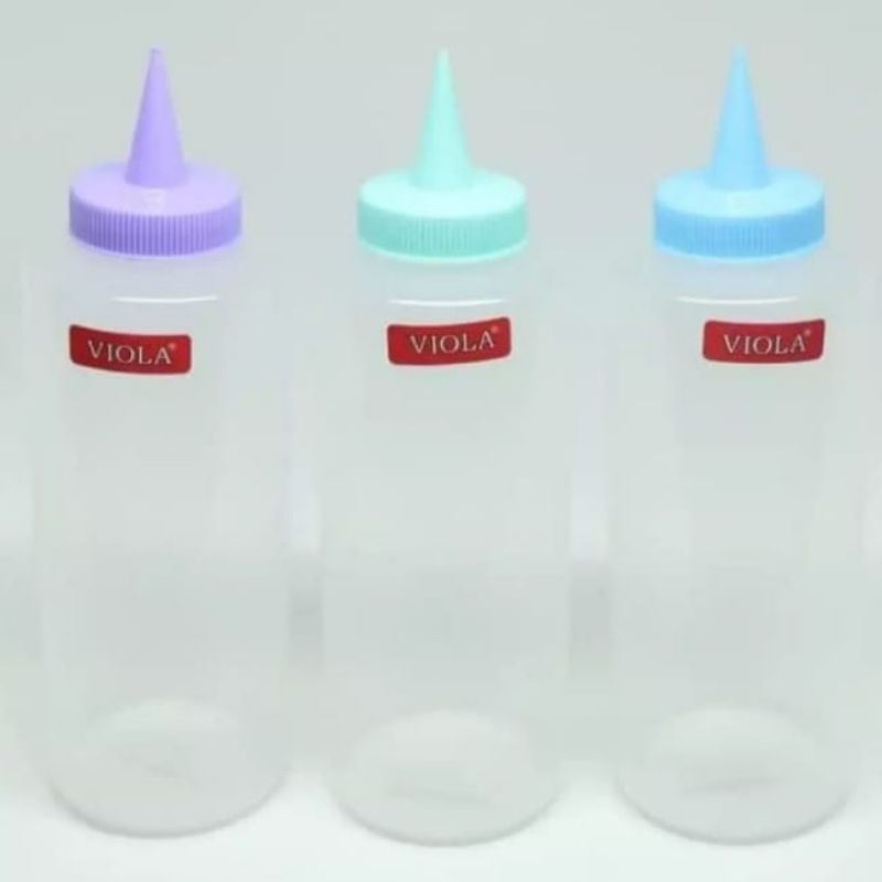 Jual tempat botol mayones saos saus kecap 600ml viola / botol tempat ...
