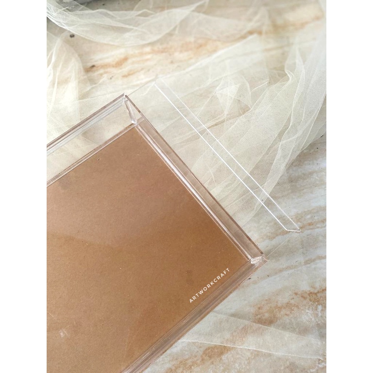 Jual [20X30 DAN 25X35 CM] PREMIUM Frame Mahar Pernikahan ACRYLIC ...