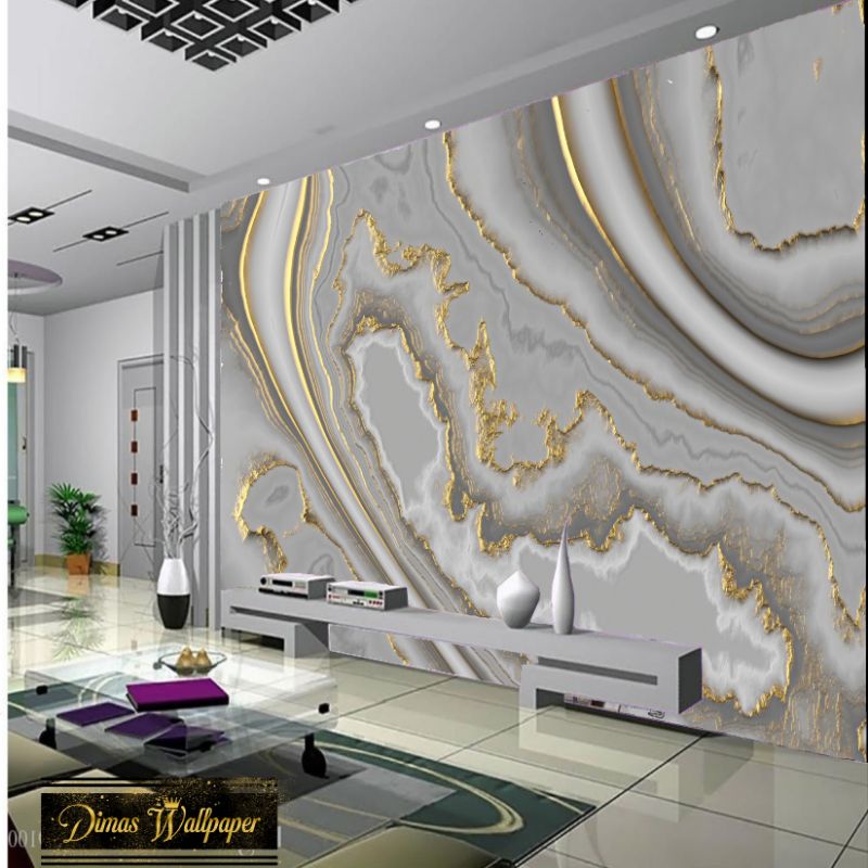 Jual Wallpaper 3D Custom Marmer Marble Katalog 4 | Shopee Indonesia