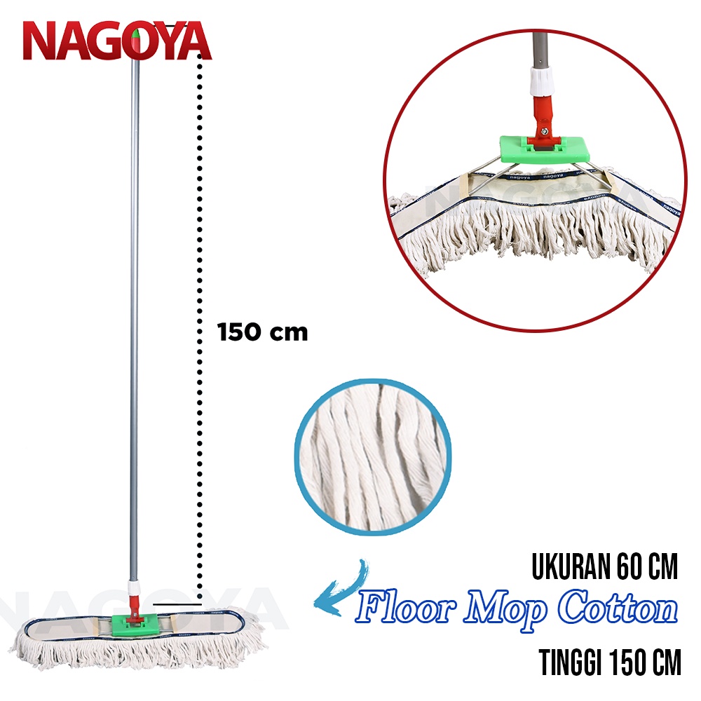 Jual JuragansapuPel Mop Lobby Duster Pel Lantai Pel Lobi Mop Katun ...