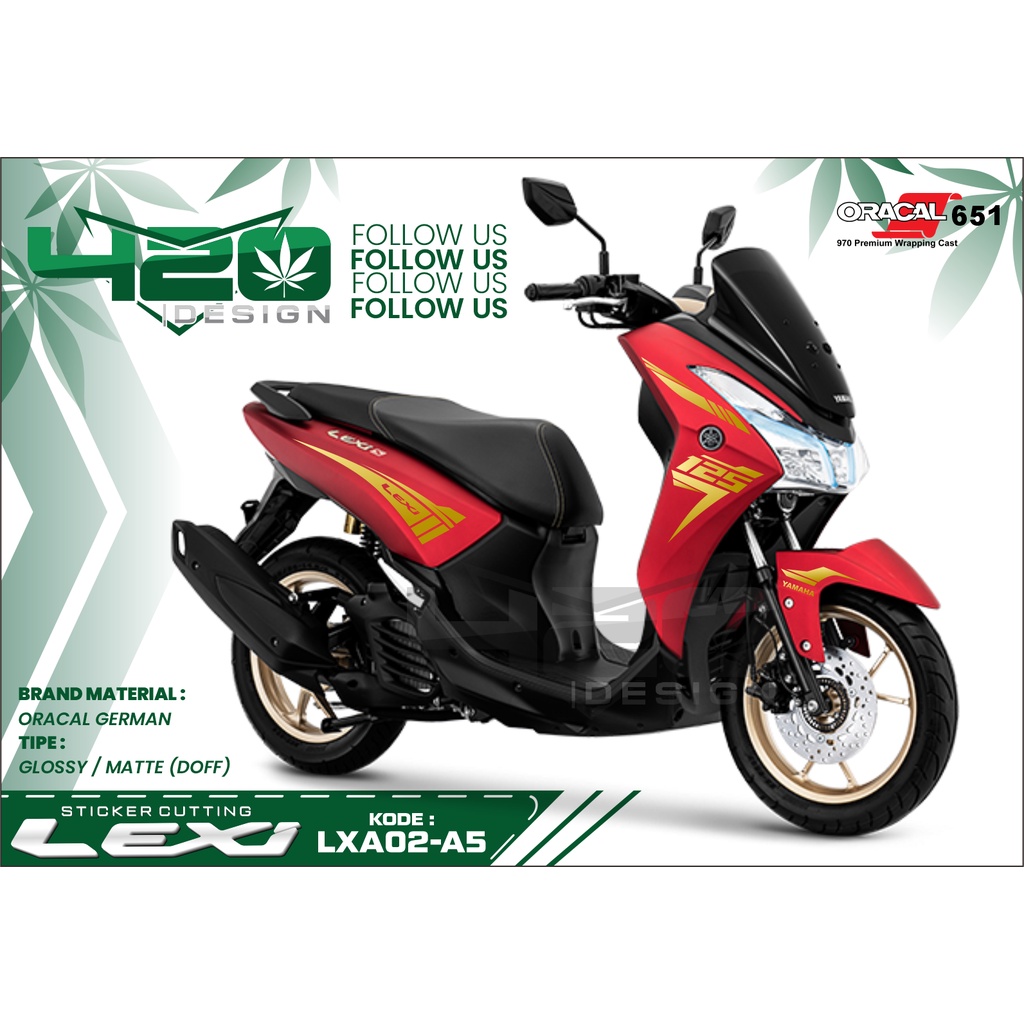 Jual Stiker Cutting Lexi Lexy Variasi - Stiker Striping Cutting Body ...