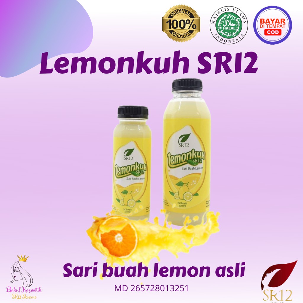 Jual Lemonkuh SR12 Herbal Sari Lemon Murni Diet Sehat Meningkatkan Imun ...