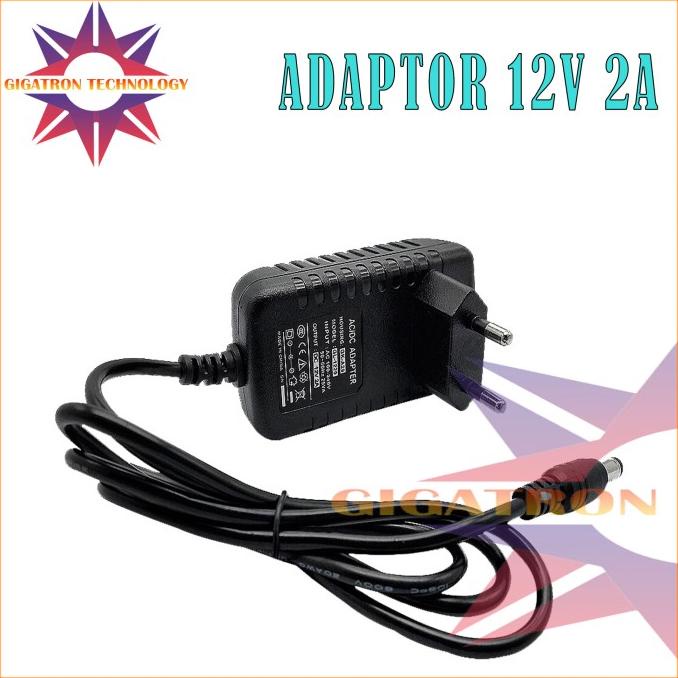 Jual Adaptor 12V 2A Power Supply 12V 2A Dc Adapter Cctv 12V | Shopee ...