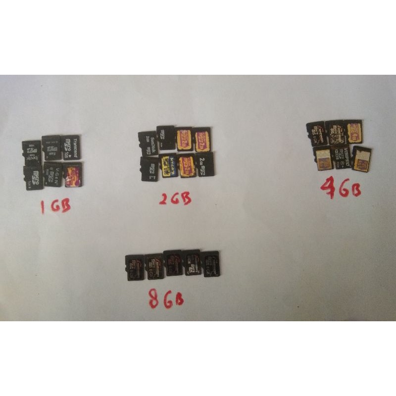 Jual Memory card bekas dan masih berpungsi dengan normal | Shopee Indonesia