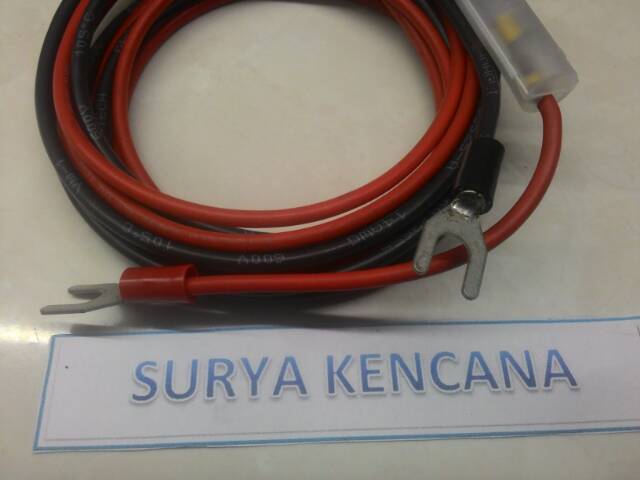 Jual KABEL DC UNTUK RIG ICOM ALINCO YAESU KENWOOD PANJANG 2 METER ...