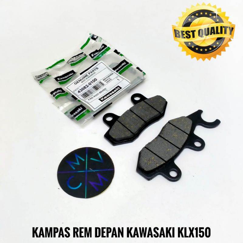 Jual KAMPAS REM BRAKE PAD DEPAN BELAKANG KLX 150 / disc pad discpad ...