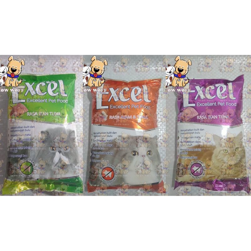 Jual Excel Dry Cat Food 500Gr | Shopee Indonesia