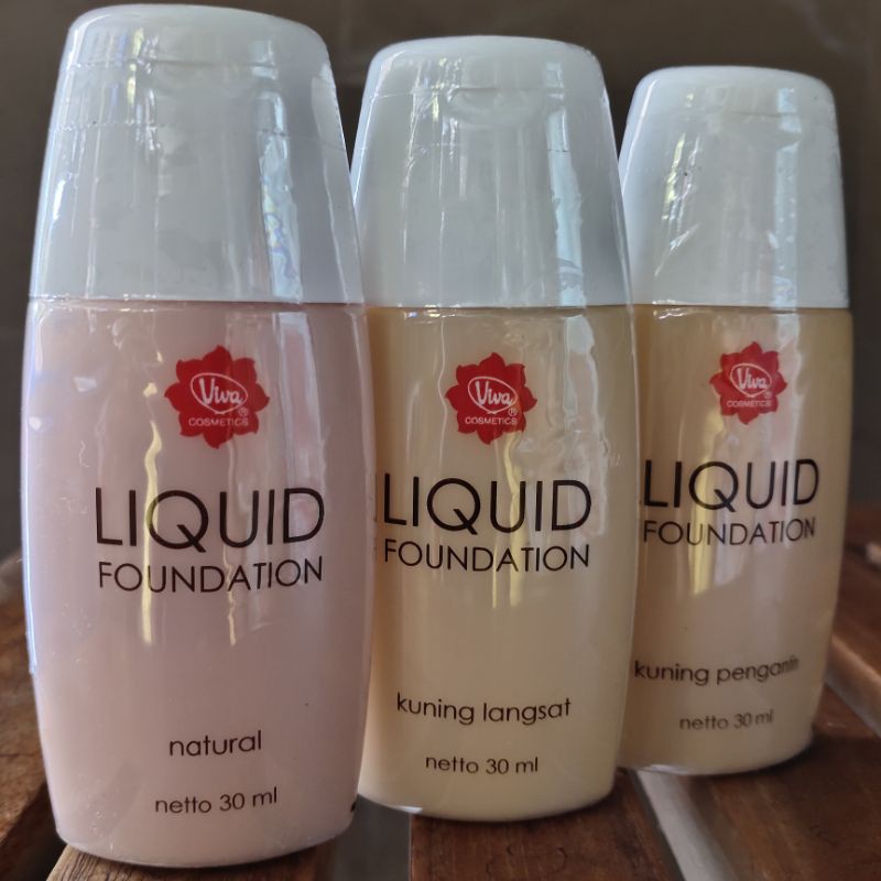 Jual Viva Liquid Foundation 30ml | Shopee Indonesia