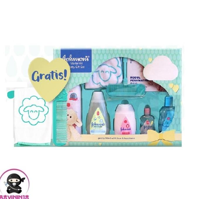 Jual Johnsons Baby Starter Kit Gift Set Paket Kelahiran Terbaru ...
