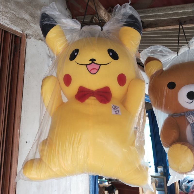 Jual Boneka pokemon besar Giant Boneka pokemon pikachu | Shopee Indonesia