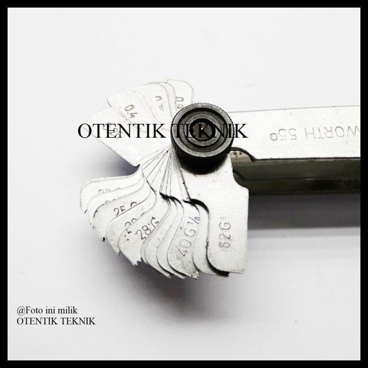 Jual MALDRAT - PENGUKUR ULIR DRAT - SCREW PITCH - PITCH GAUGE | Shopee ...