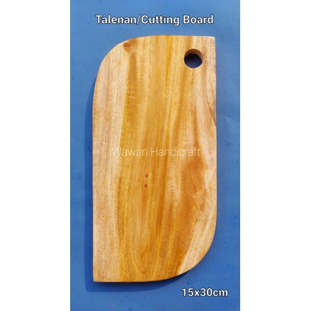 Jual Talenan/talenan kayu/cutting board/serving tray kayu mahoni ...