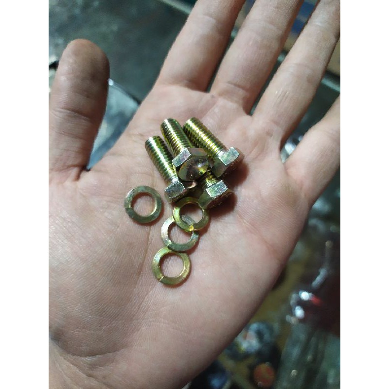 Jual baut spion vespa ukuran 12 include ring per harga per pcs | Shopee ...
