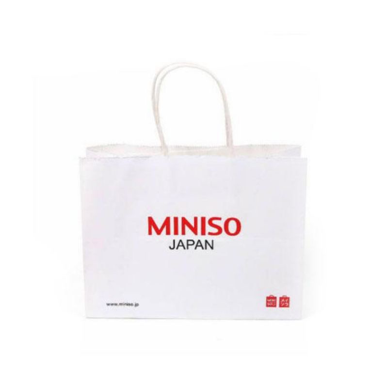 Jual Miniso Paper Bag Original 100% | Shopee Indonesia