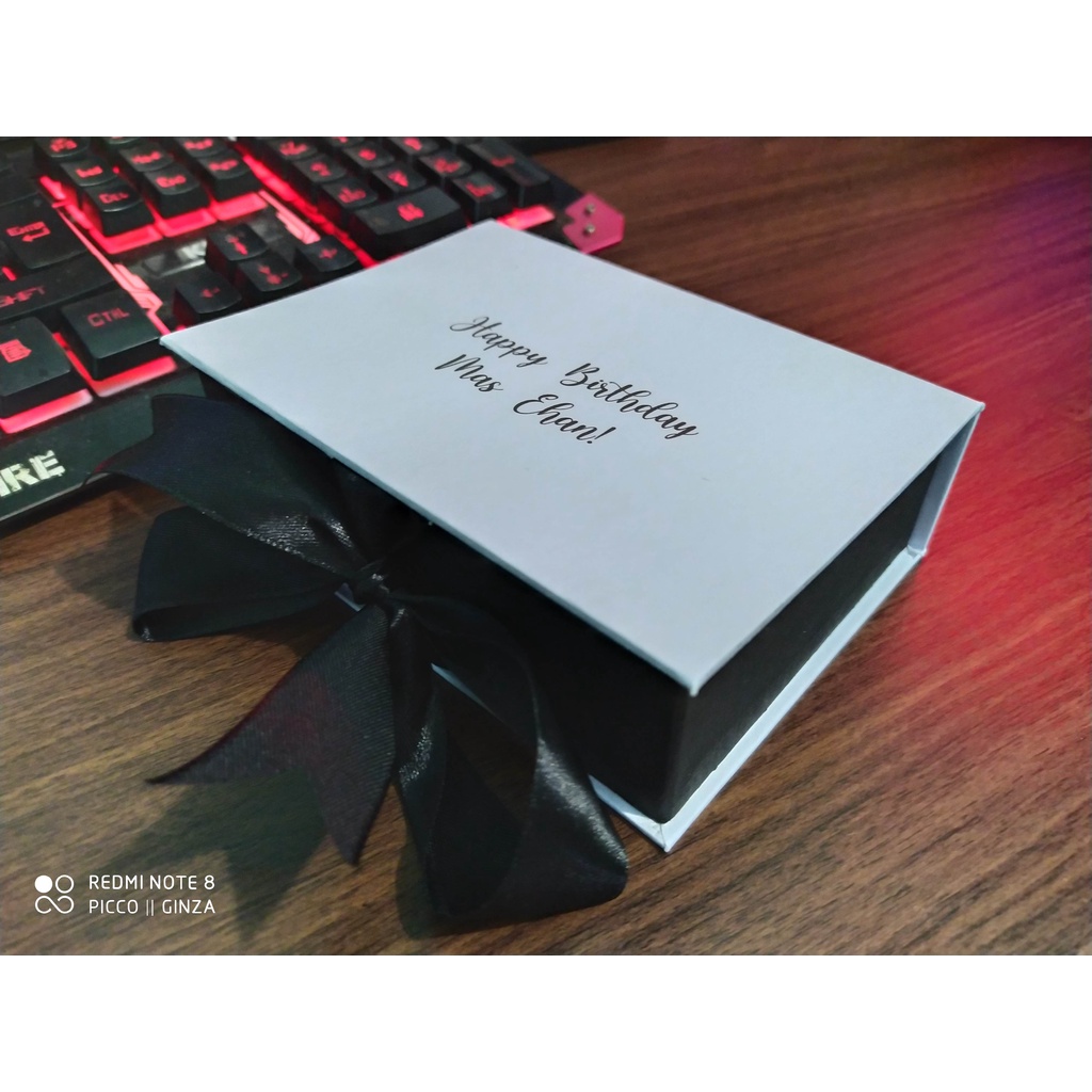 Jual Gift BOX 18x10x7cm || Kotak Kado accesories custom design Giftbox ...