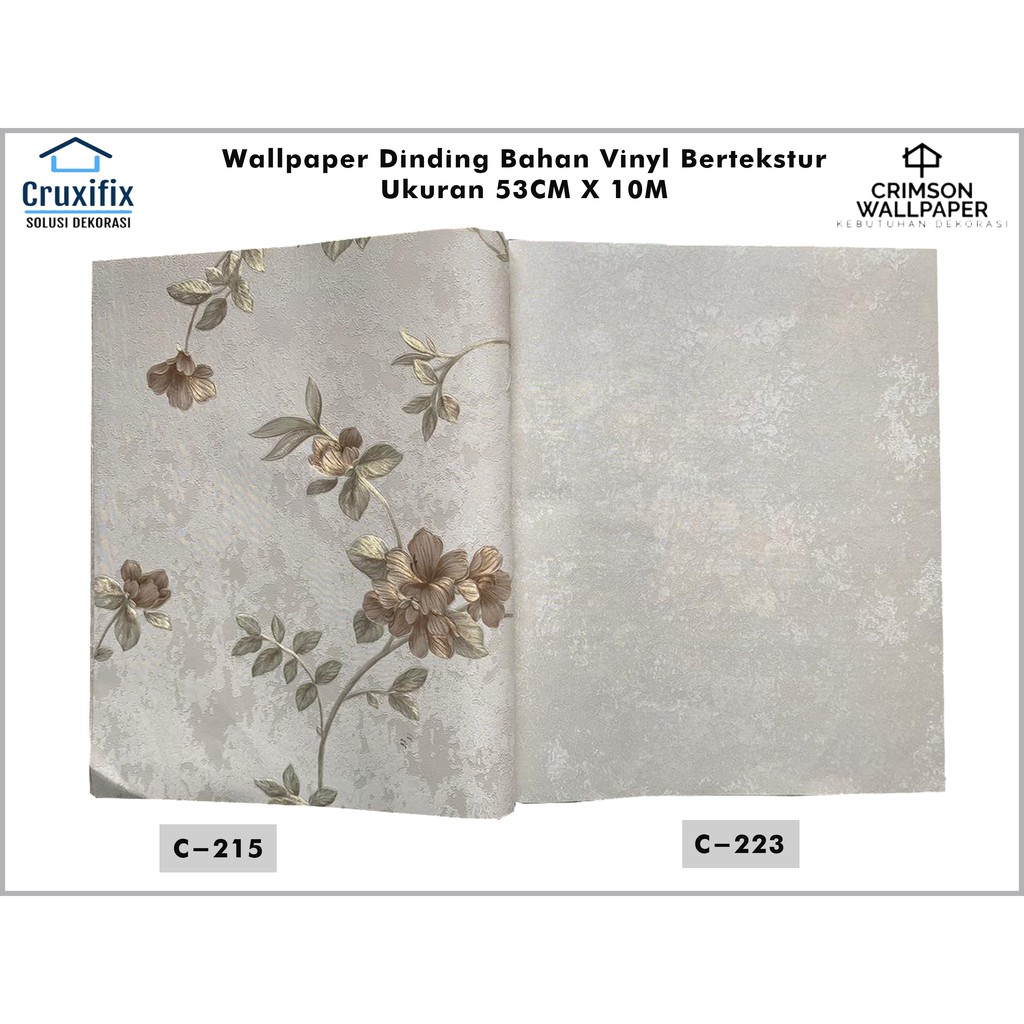 Jual WALLPAPER DINDING BUNGA TIMBUL PREMIUM VINYL | Shopee Indonesia