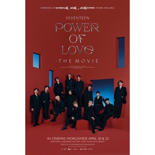Jual TIKET 2D SEVENTEEN POWER OF LOVE: THE MOVIE tanggal 23 April jam ...