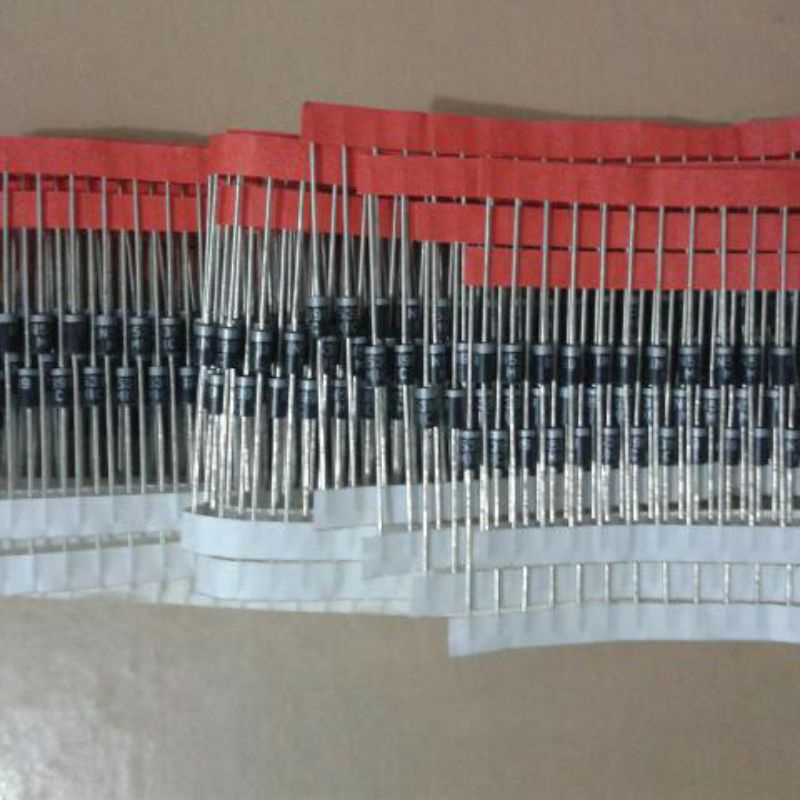 Jual 100 pcs Dioda 2 Ampere IN5392 Diode 2A Penyearah Arus Listrik Ac ...