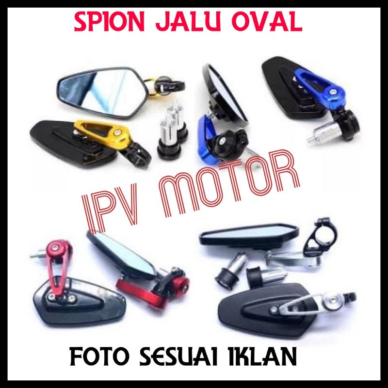Jual SPION JALU /SPION STANG/SPION BAR END NMAX/AEROX/VARIO/BEAT/VIXION ...