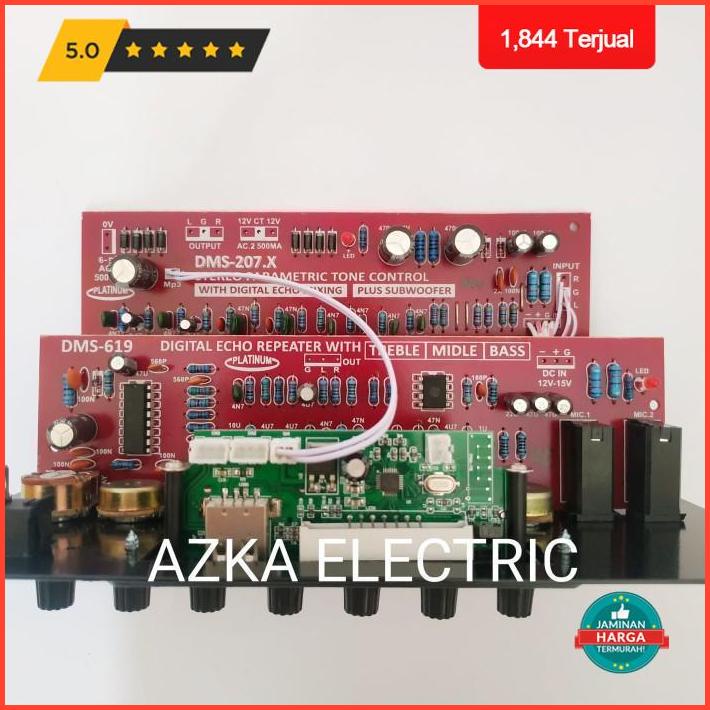 Jual Extra Cashback Kit Tone Control Digital Echo Mixing Plus Mp3 ...