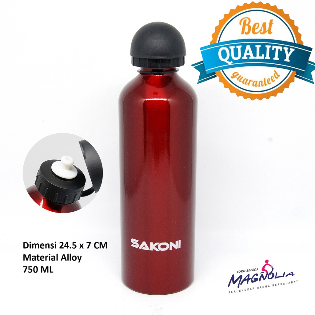 Jual Botol Air Wadah Minum Sepeda Alloy Gowes Gunung MTB Lipat Roadbike ...