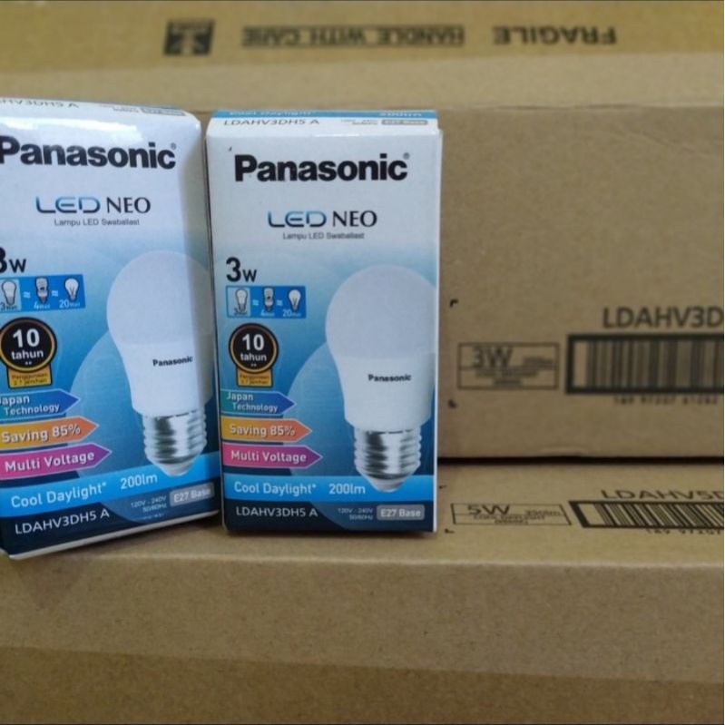 Jual lampu LED panasonic 3watt | Shopee Indonesia