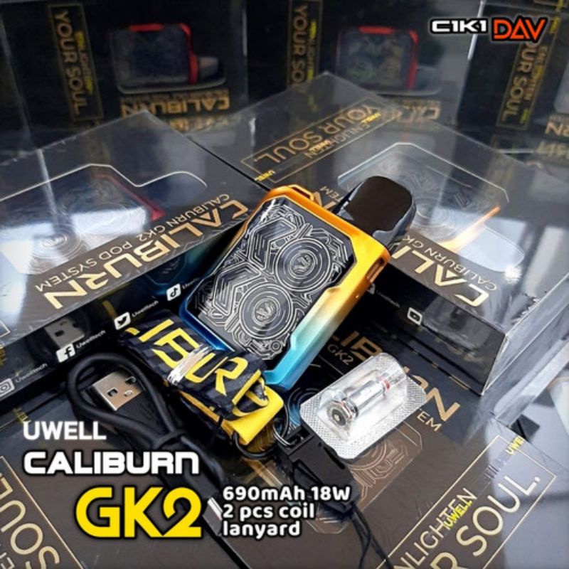 Jual PODS UWELL CALIBURN COCO GK2 | Shopee Indonesia