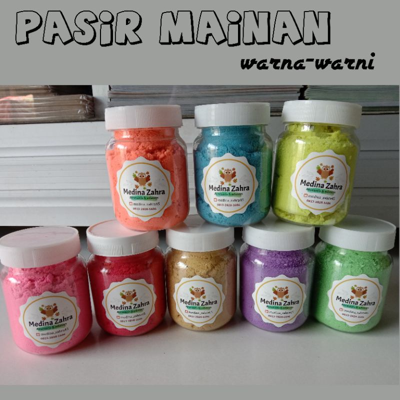 Jual Pasir Mainan Warna-warni Jar | Shopee Indonesia