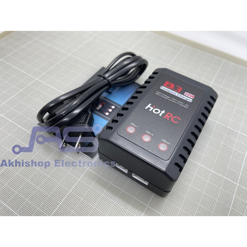 Jual HotRC 10W 20W 2-3S 2S 3S Lipo Battery Charger | Shopee Indonesia