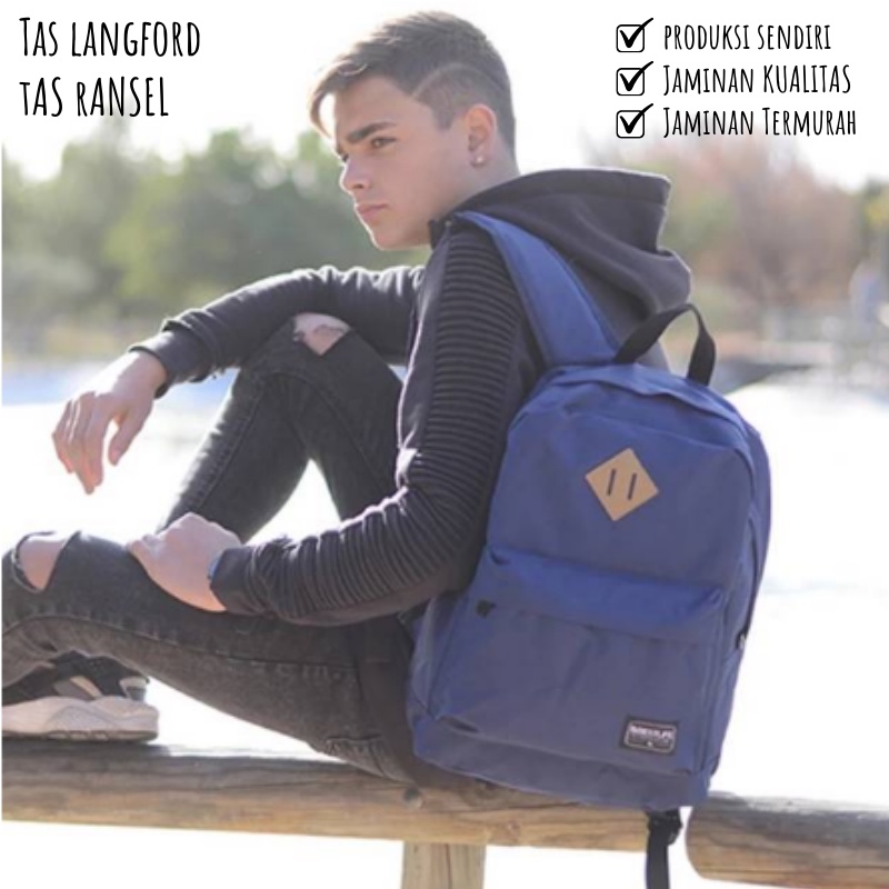 Jual Tas ransel backpack/tas sandang bagus/ tas gemblok tas sekolah ...