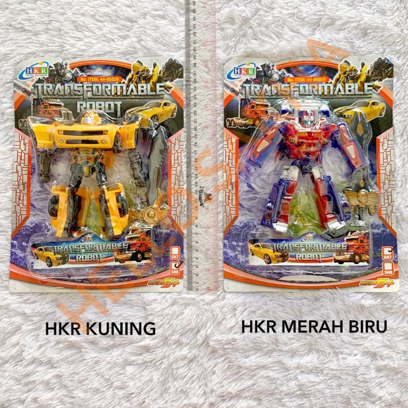 Jual MAINAN AUTO SUPER ROBOT & TRANSFORMABLE ROBOT MERAH BIRU & KUNING ...