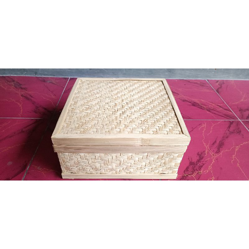 Jual Box Bambu Anyaman | Kotak Bambu | Sokase Bambu | Showcase Bambu ...