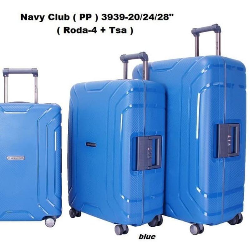 Jual Koper navy club 3939 (28in) | Shopee Indonesia