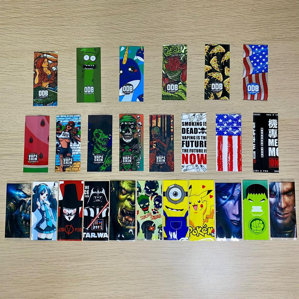 Jual BATTERY WRAP CARTOON 18650 HARGA UNTUK 1 PCS | Shopee Indonesia