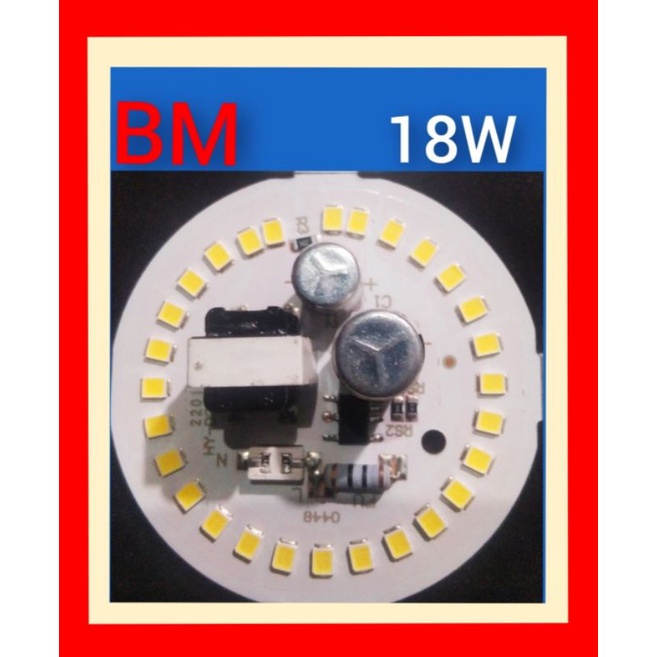 Jual PCB LED AC BM 18W D - 57MM | Shopee Indonesia