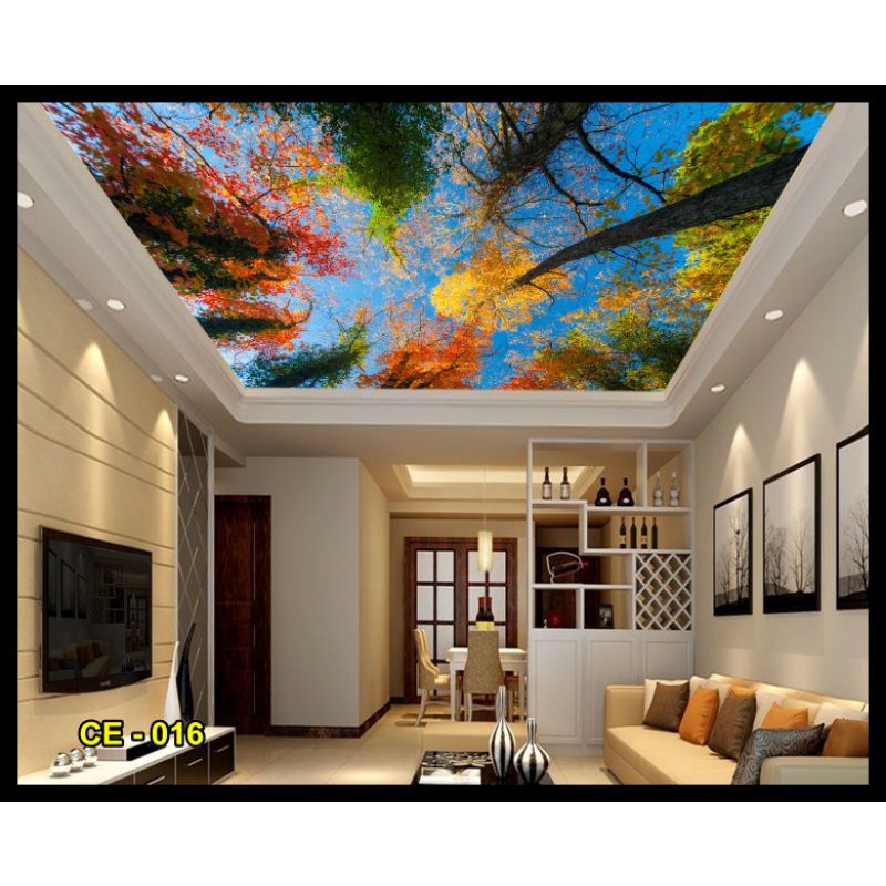 Jual WALLPAPER PLAVON CUSTOM WALLPAPER 3D WALLPAPER ATAP | Shopee Indonesia