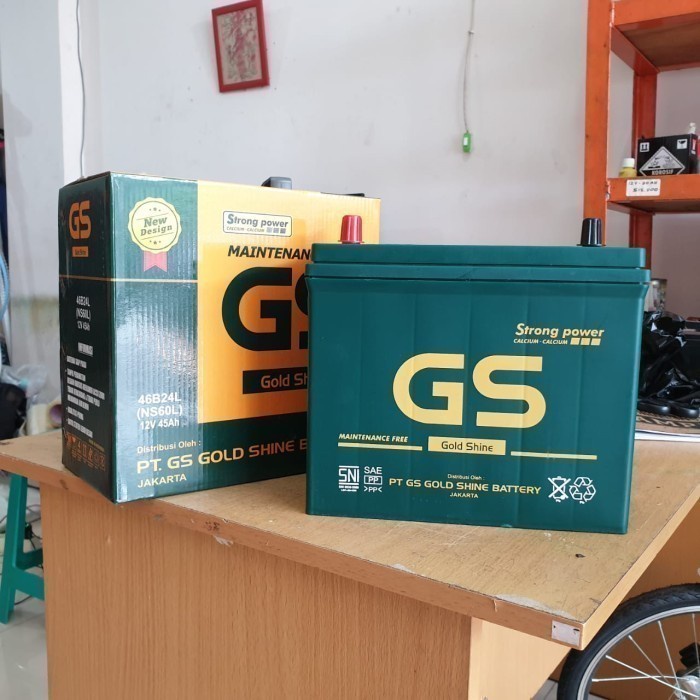 Jual Aki Mobil MF Suzuki Aerio GS Battery NS60L (46B24L) Aki Kering | Shopee Indonesia