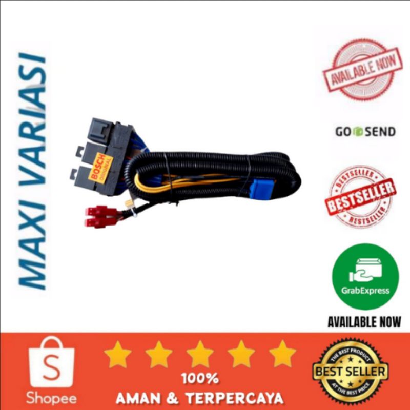 Jual Kabel Relay Set Hella Lampu Depan Headlamp H4 Mobil 3 Relay, 2 ...