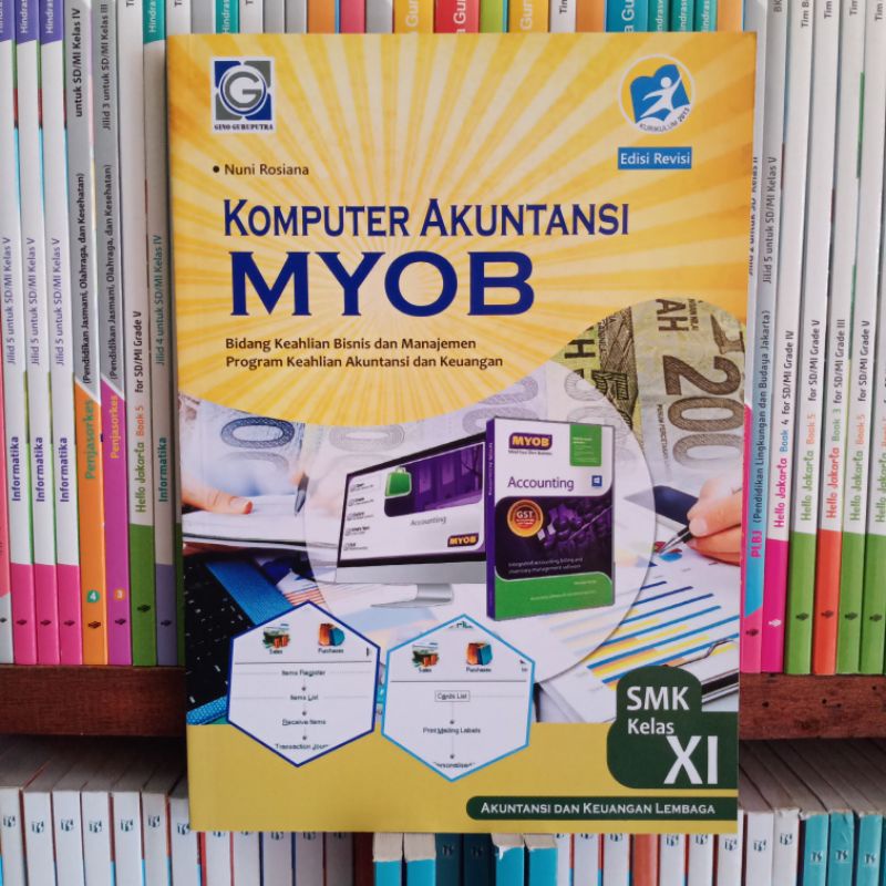 Jual Komputer Akuntansi MYOB untuk SMK kelas XI K13 revisi | Shopee ... Jual Komputer Akuntansi MYOB untuk SMK kelas XI K13 revisi | Shopee ...