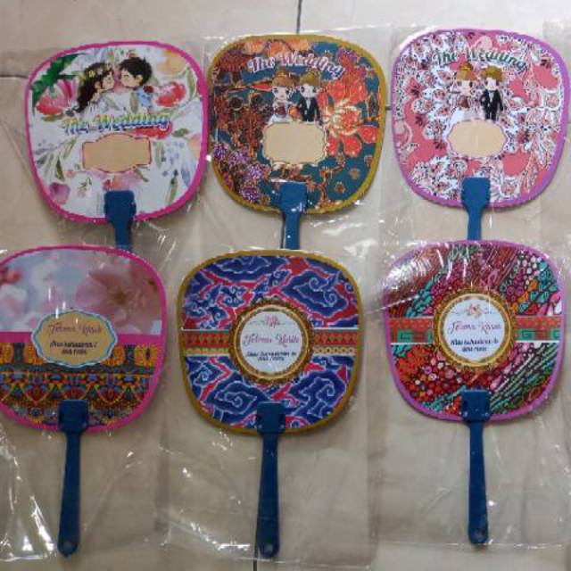Jual Souvenir kipas wedding weding kemas plastik | Shopee Indonesia
