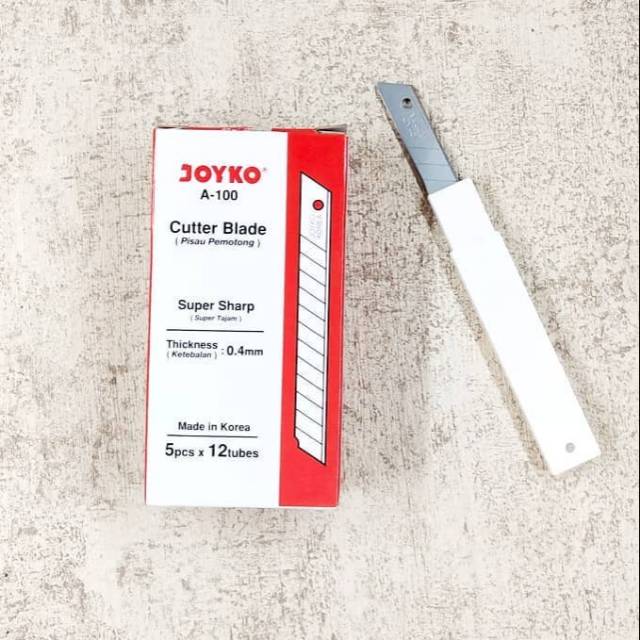 Jual Refil Cutter Joyko A100/Revil Silet | Shopee Indonesia