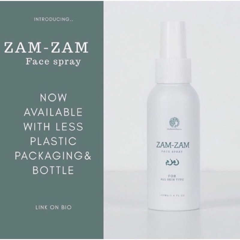Jual ZAM ZAM FACE SPRAY | Shopee Indonesia