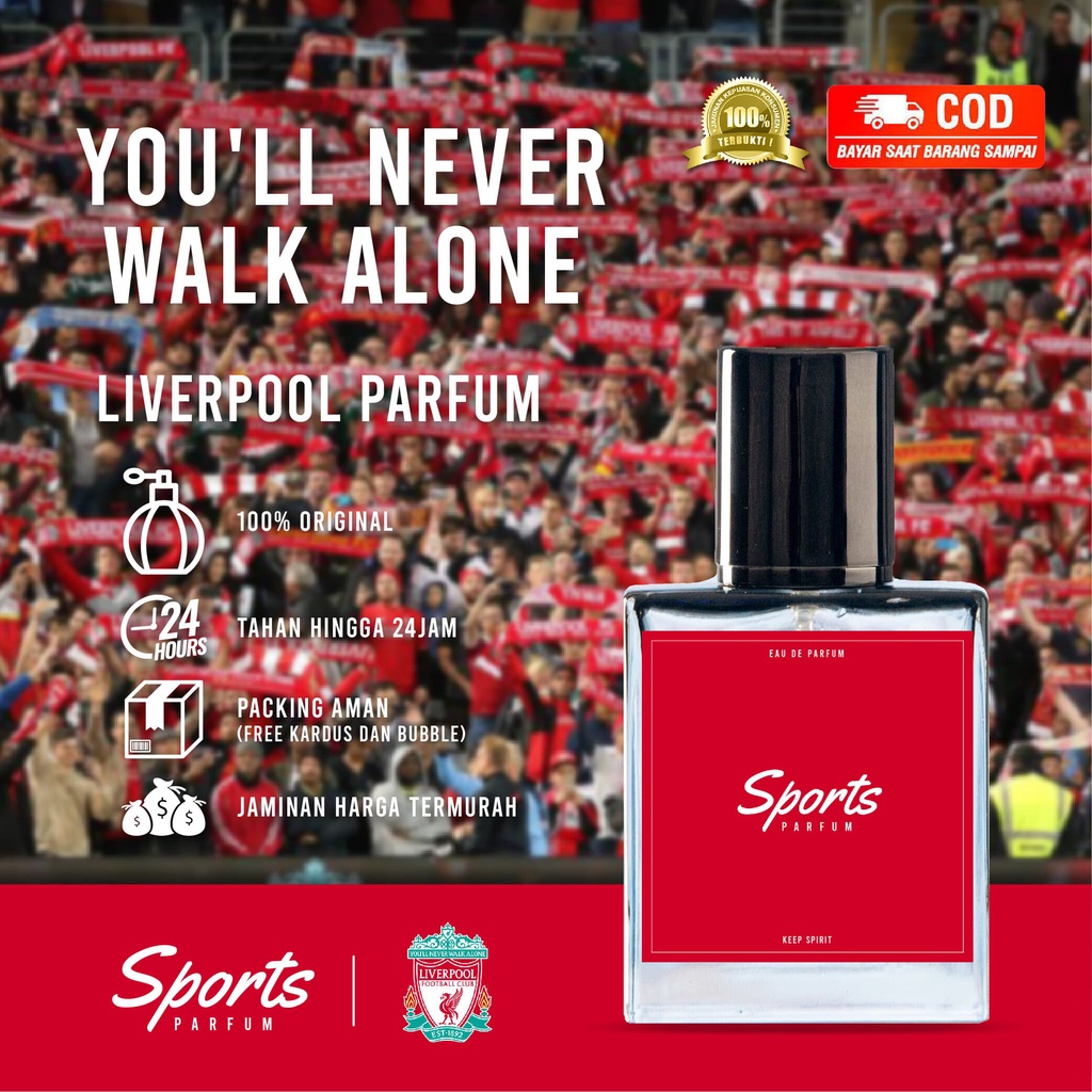 Jual Sports parfum - Liverpool Edition parfum / 30ml | Shopee Indonesia