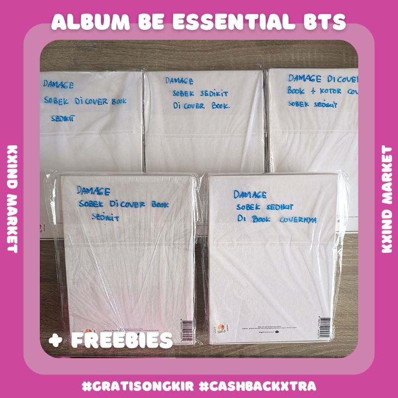 Jual [ DAMAGE ] Album BTS BE Essential / album BTS / album only bts ...