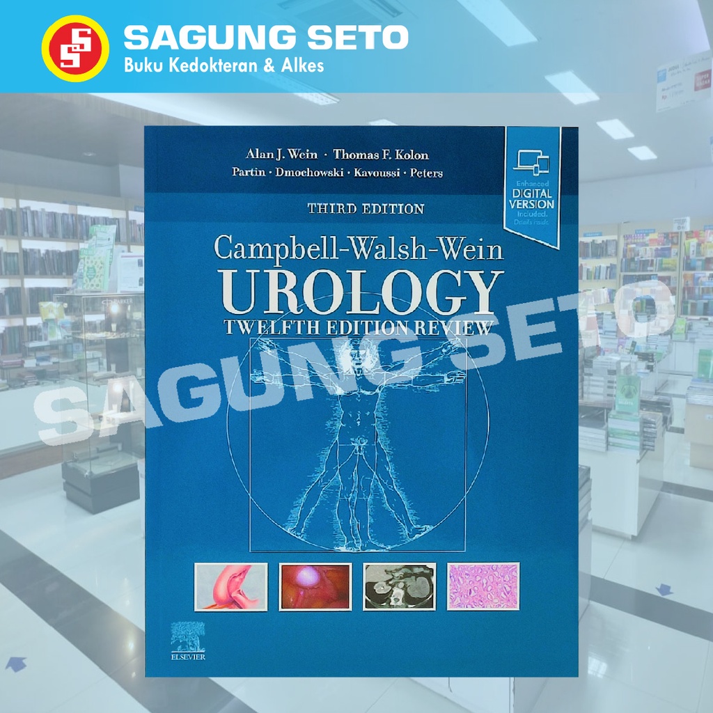 Jual CAMPBELL WALSH UROLOGY 12TAHUN EDITION REVIEW | Shopee Indonesia