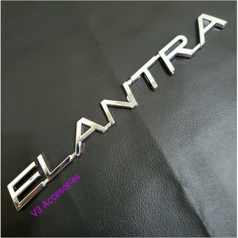Jual Emblem chrome ELANTRA | Shopee Indonesia