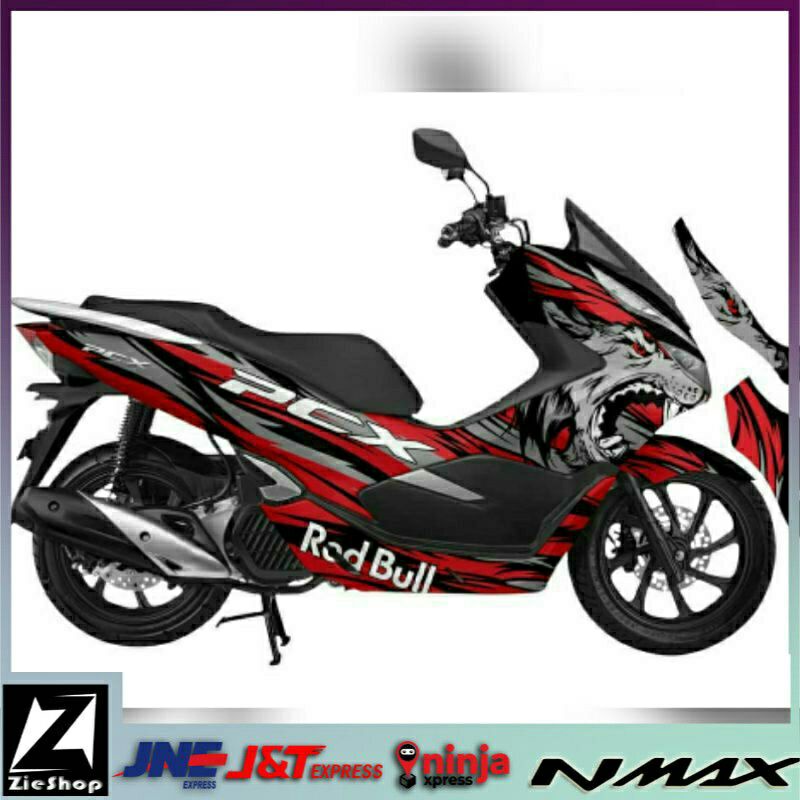 Jual decal stiker variasi motor honda pcx 150/160 full body,decal ...