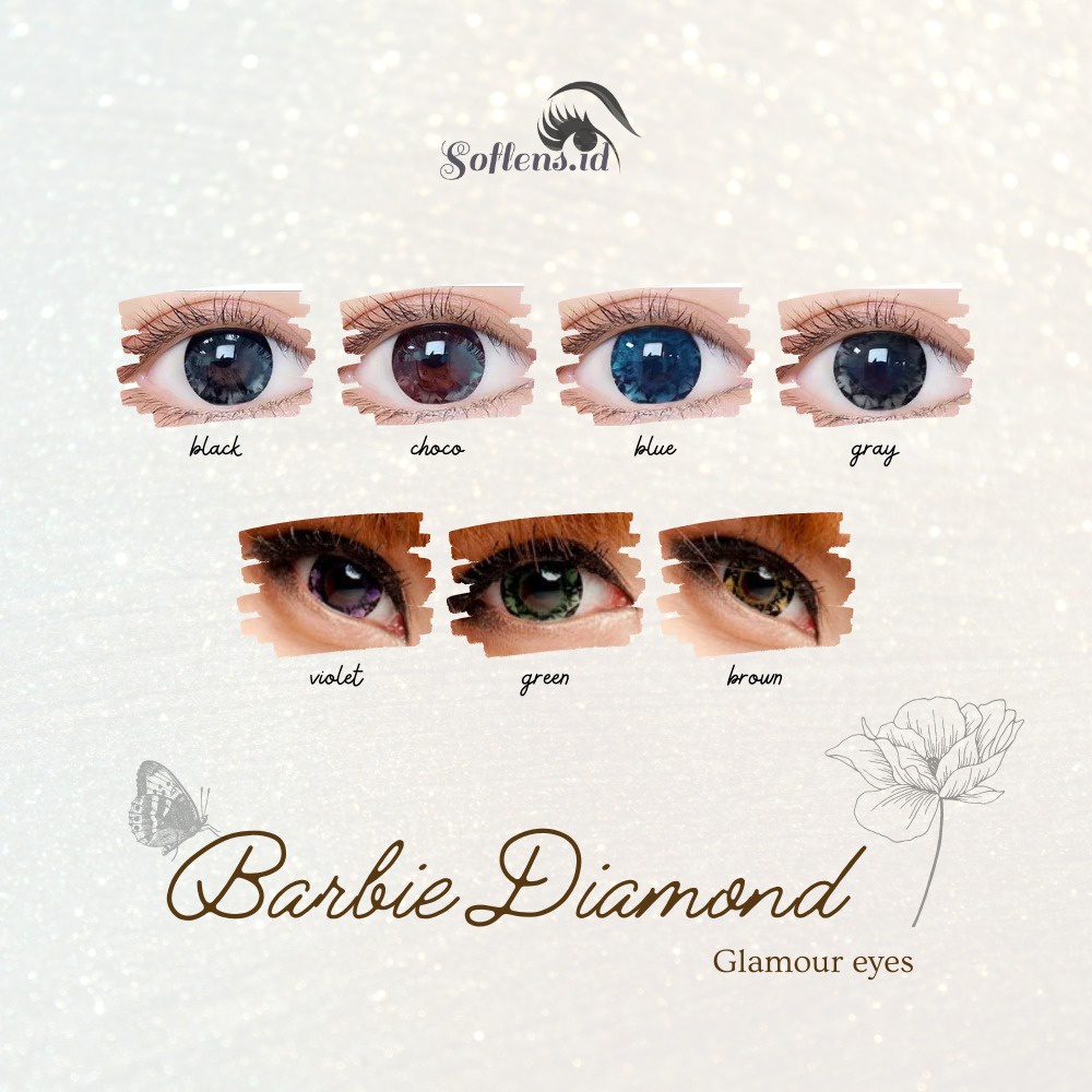 Jual Soflens.id - Baby Color Barbie Eye Diamond, Mirage, Princess ...
