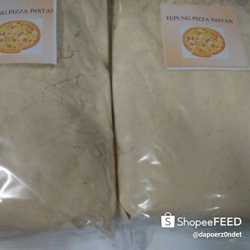 Jual tepung pizza instan berat 1 kg | Shopee Indonesia
