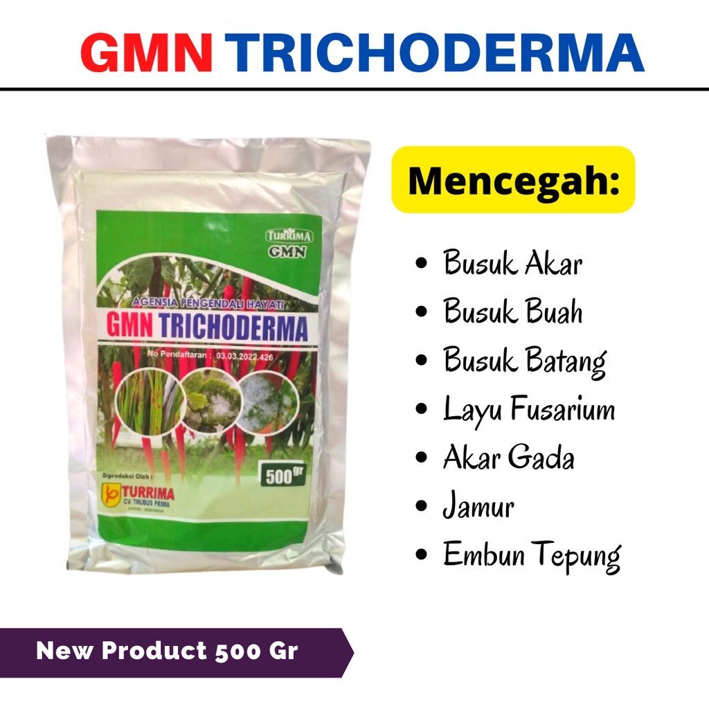 Jual PUPUK tricoderma untuk mengatasi busuk akar dan buah, Pupuk GMN ...